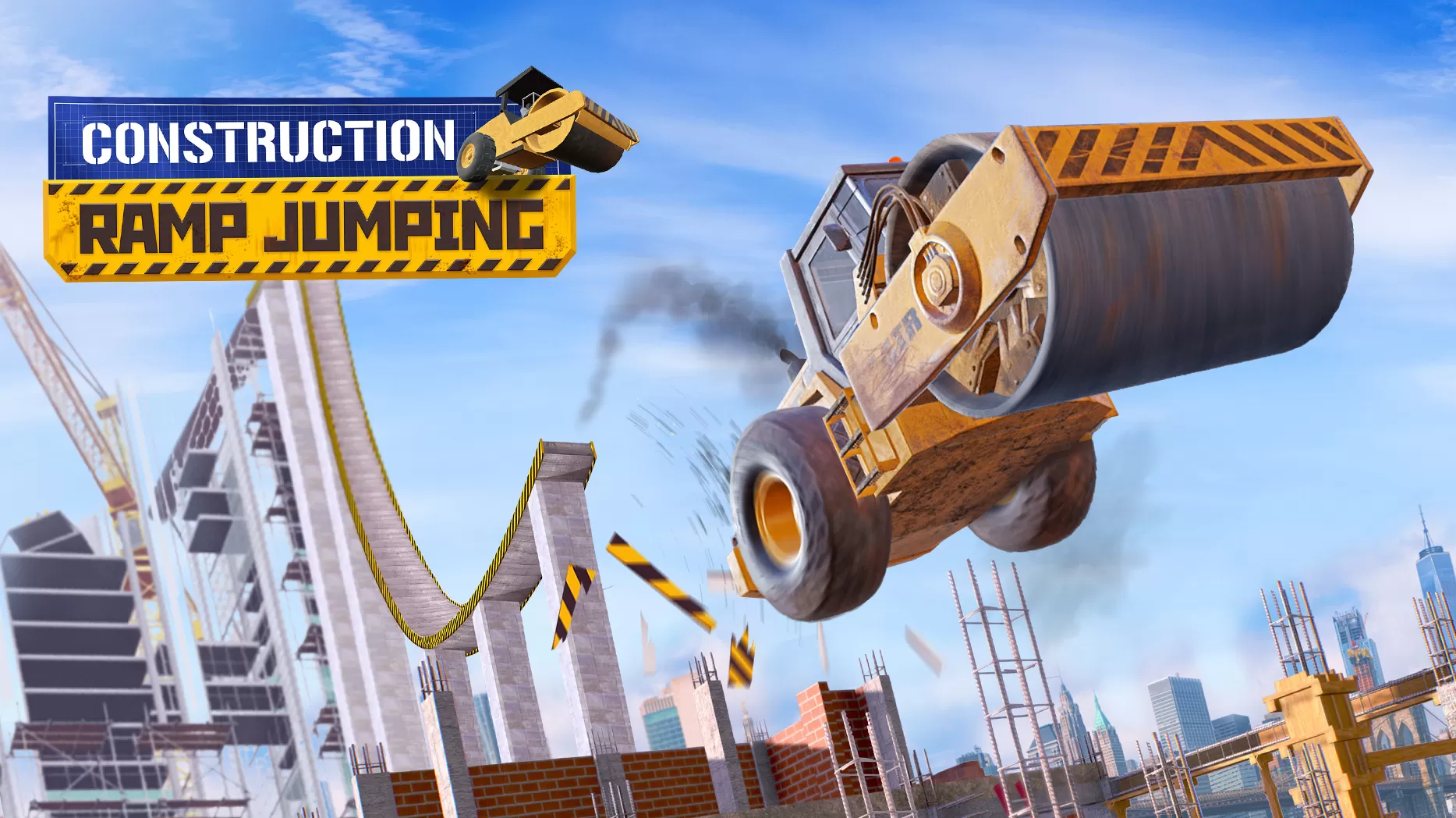 Construction Ramp Jumping | Instantly Play Games Online for Free!