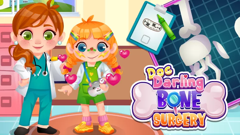 Doc Darling: Bone Surgery | Instantly Play Games Online for Free!