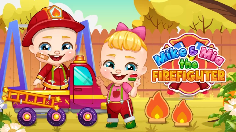 Mike And Mia The Firefighter | Instantly Play Games Online for Free!