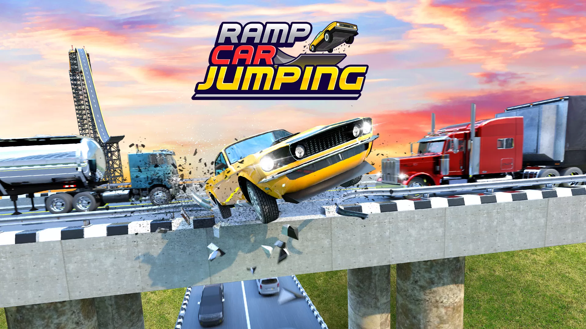 Ramp Car Jumping | Instantly Play Games Online for Free!