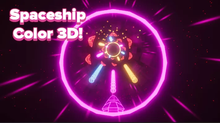 Spaceship Color 3D! | Instantly Play Games Online for Free!