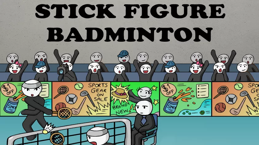 Stick Figure Badminton | Instantly Play Games Online for Free!